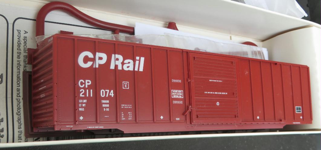 Branchline Berwick 50' boxcar CP Rail kit build thread | The Atlas ...