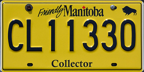 Manitoba licence plates