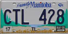 Manitoba licence plates